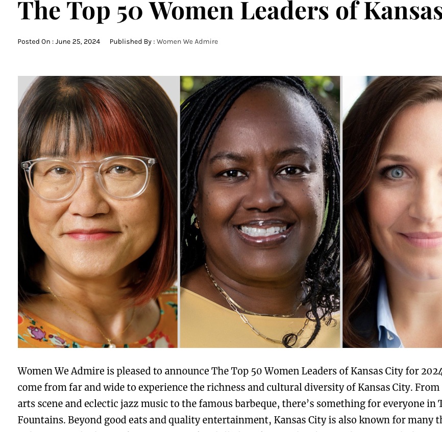 Top 50 Women Leaders of Kansas City - Seven Pillars Institute